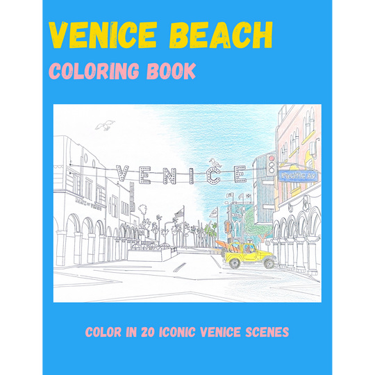 Venice Beach Coloring Book – Burro
